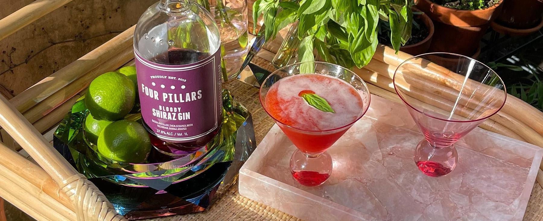 Jessica Nguyen's Strawberry, Basil and Shiraz Gin Smash – Fenton & Fenton