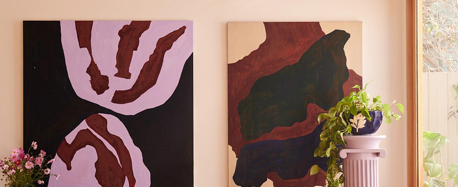 Jordana Henry | Abstract Paintings – Fenton & Fenton