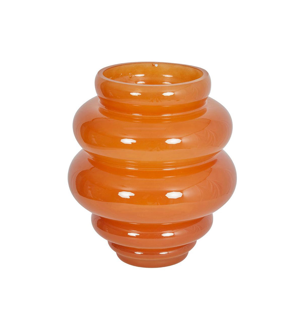 Cumulus Vase In Amber – Fenton & Fenton
