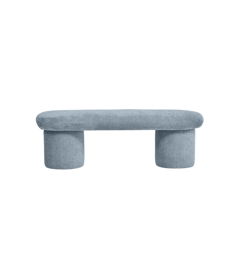 Mimi Bench In Powder Blue – Fenton & Fenton