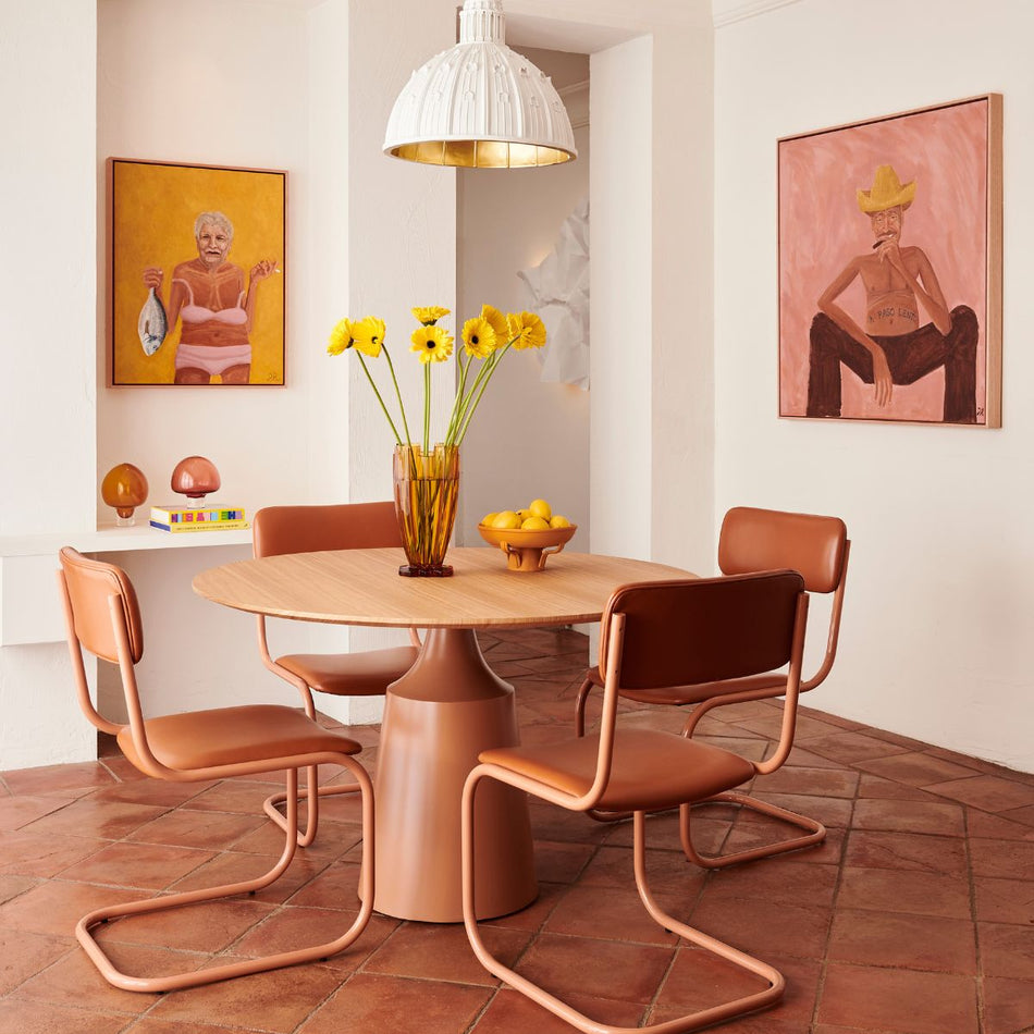 Soiree Dining Table In Cider – Fenton & Fenton