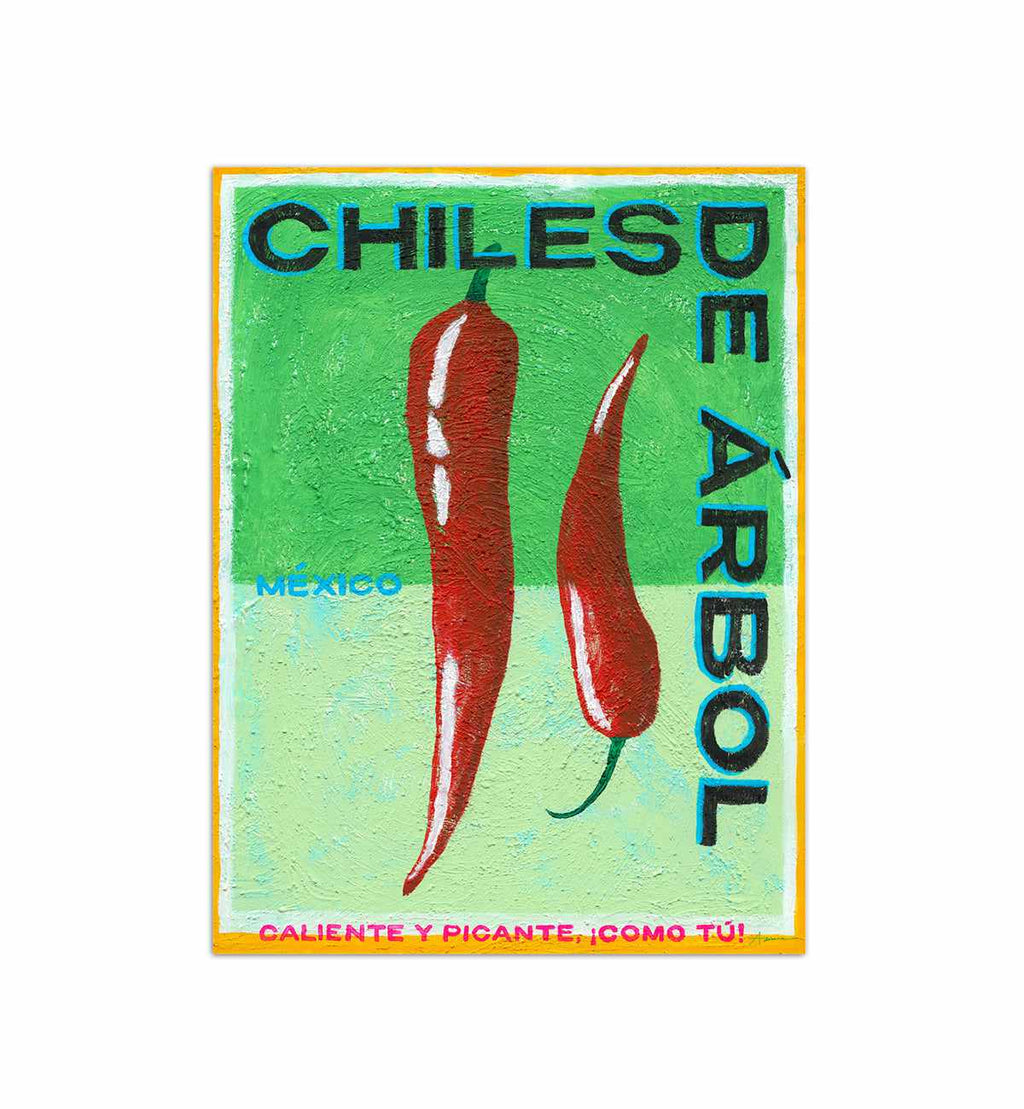 Adrianne Dimitrakakis - Chiles De Arbol - Limited Edition Print ...