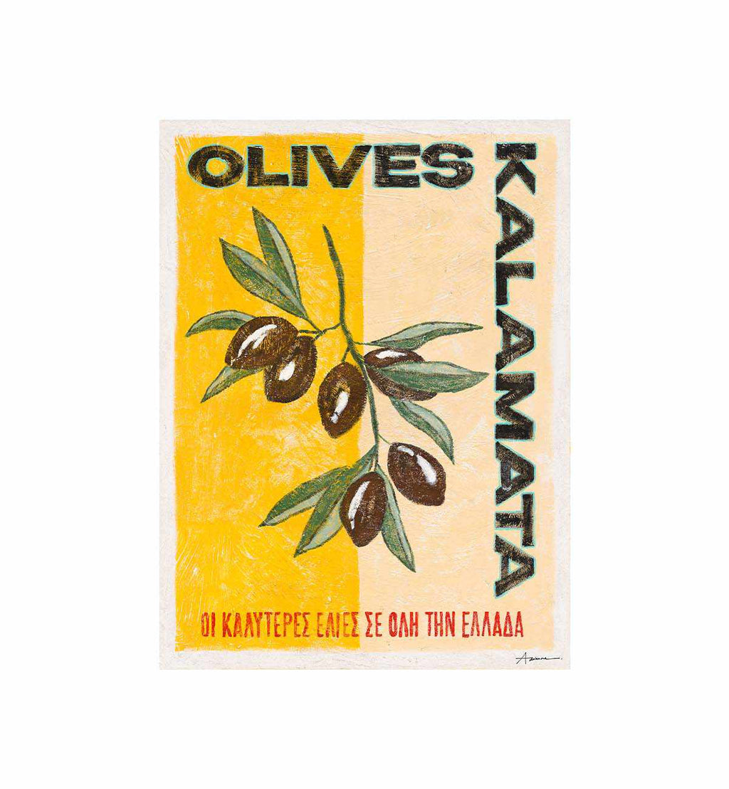 Adrianne Dimitrakakis - Kalamata Olives - Limited Edition Print ...