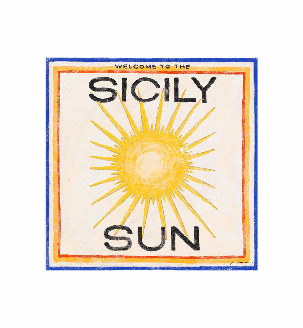 Adrianne Dimitrakakis - Welcome To The Sicily Sun - Limited Edition Pr ...
