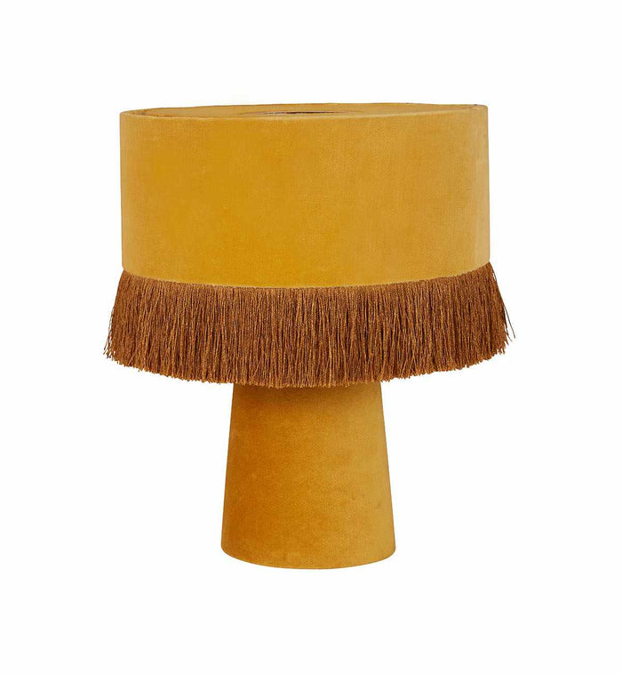 Brady Table Lamp In Mustard – Fenton & Fenton