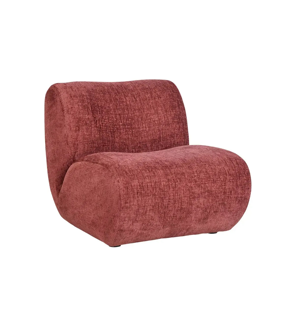 Daydreamer Lounge Chair in Sangria – Fenton & Fenton