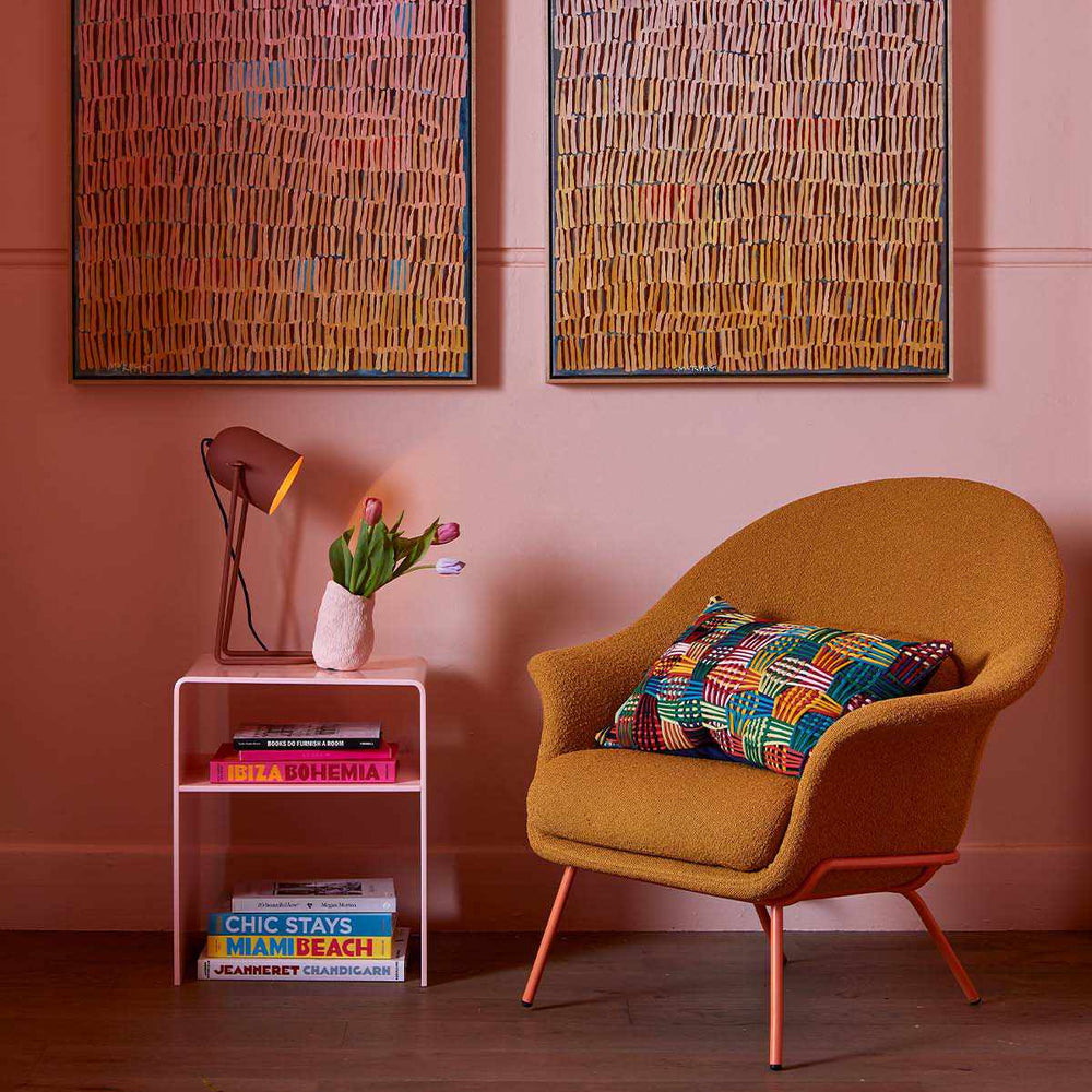 Hubba Bubba Bedside Table In Pink – Fenton & Fenton