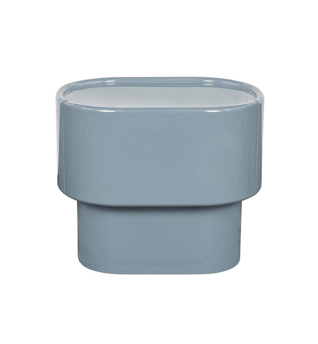 Lull Glossy Bedside Table in Powder Blue – Fenton & Fenton