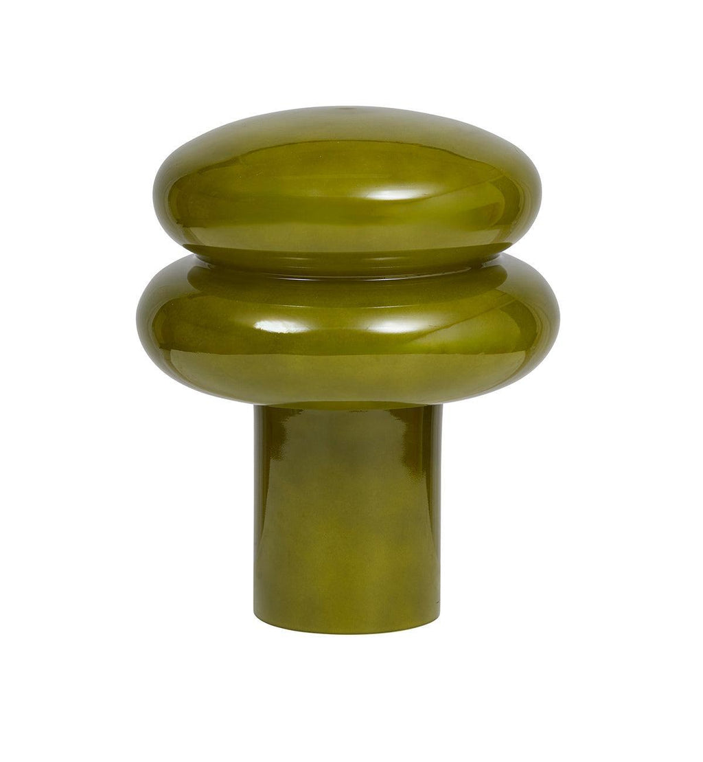 Macaroon Table Lamp in Pea Green – Fenton & Fenton