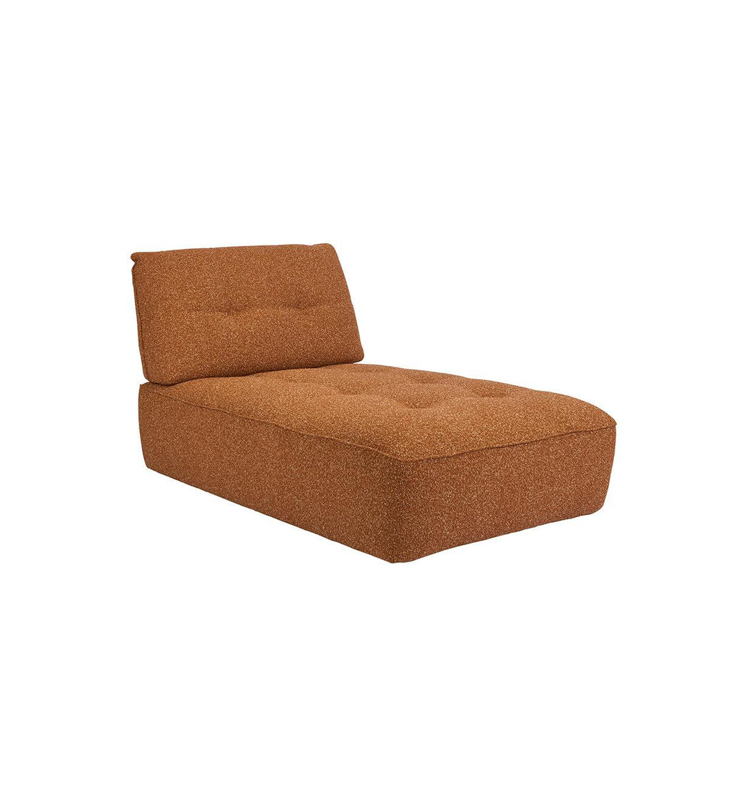 Roommate Sofa - Chaise In Ginger – Fenton & Fenton
