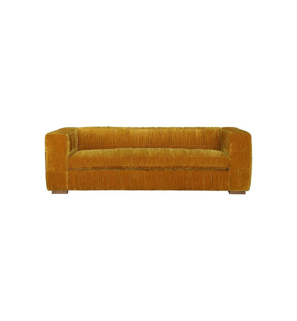 Slouch Sofa In Butterscotch – Fenton & Fenton