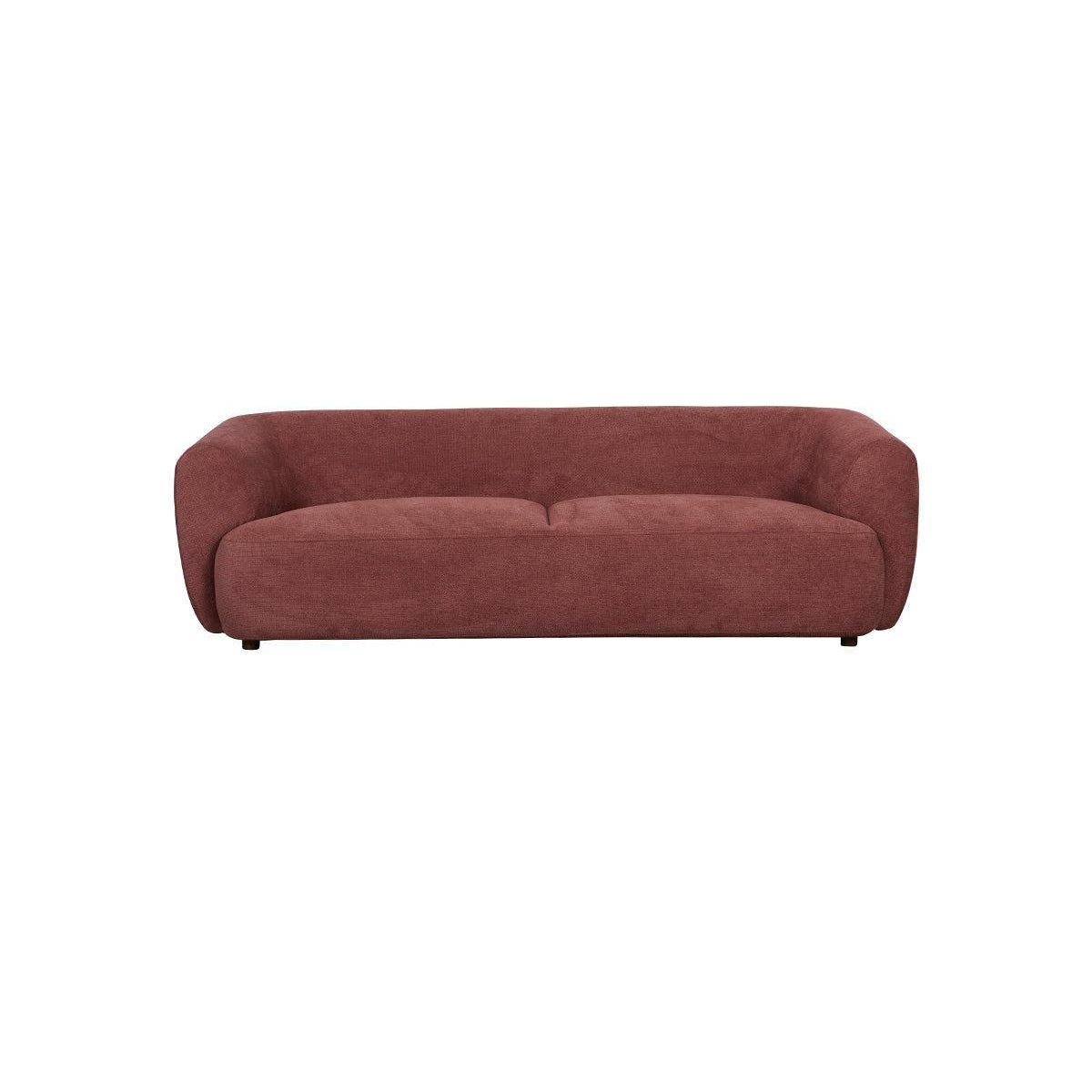 Sunday Sofa Curved 4-Seater In Plum – Fenton & Fenton